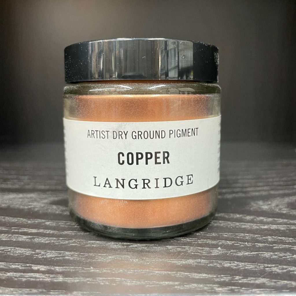Langridge – Copper pigment – 120ml – Series 4 – Duthy Street Art Supplies