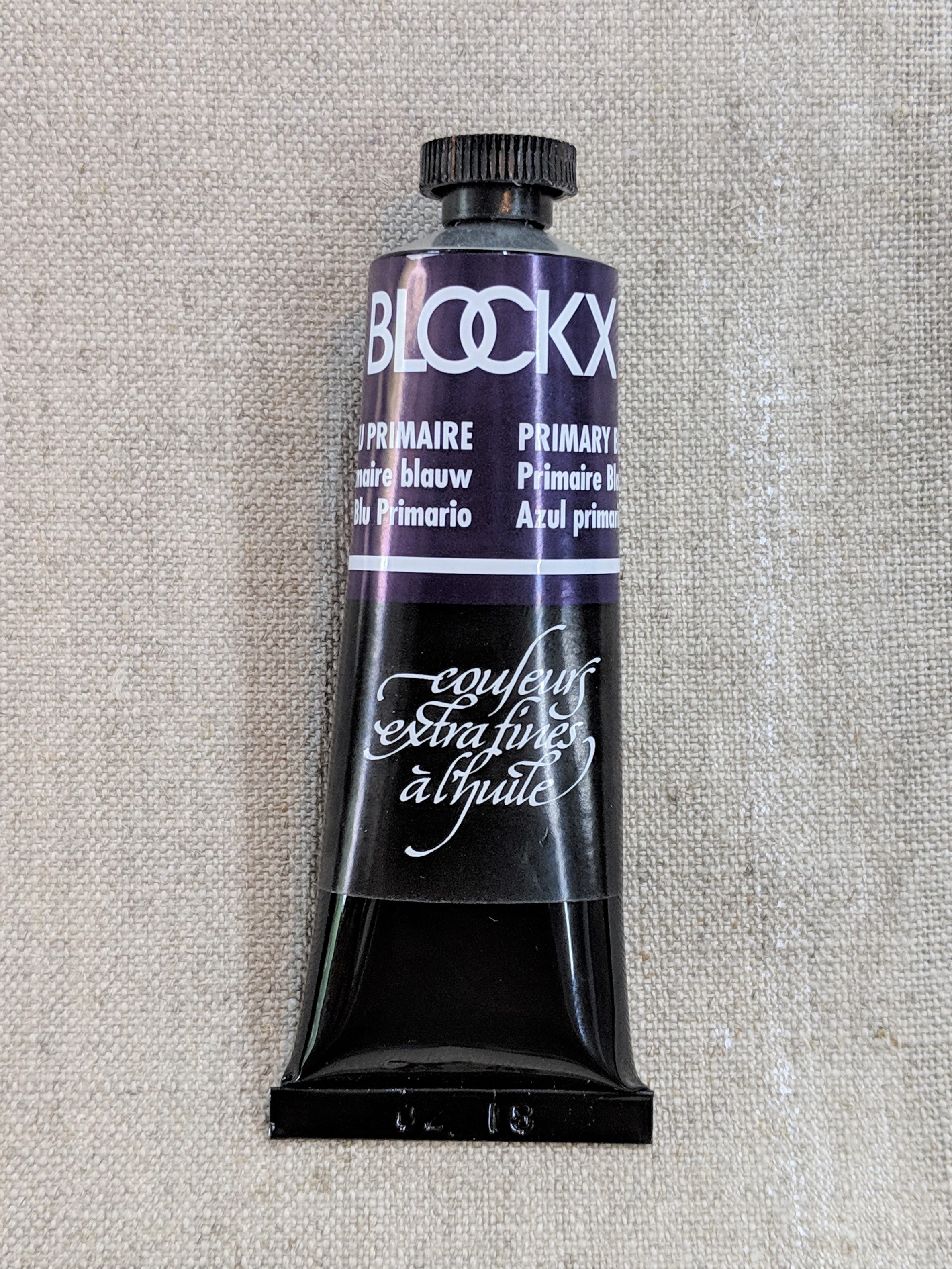 Blockx Oil – Primary Blue – 35ml – Series 3 – Duthy Street Art Supplies