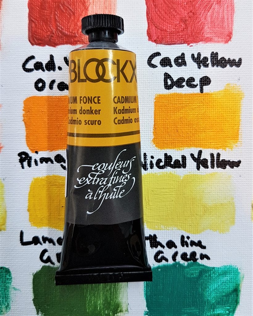 Blockx Oil 35ml – S7 Cadmium Yellow Deep – Duthy Street Art Supplies